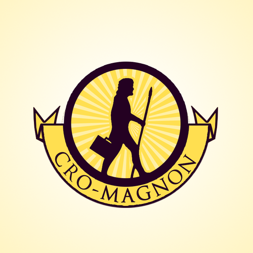 Create a Cro-Magnon themed logo for an independent music label | Logo ...