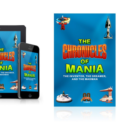 "THE CHRONICLES OF MANIA" Book Cover | Book cover contest
