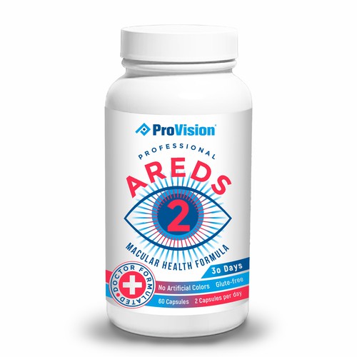 Designs | Update design for Eye Vitamin bottle label | Product ...