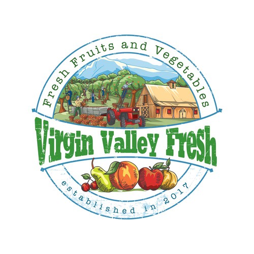 Virgin Valley Fresh- Produce Company | Logo design contest