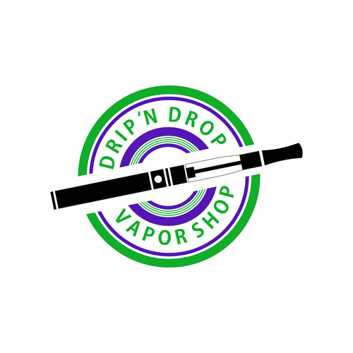 Create a unique logo for a vapor store - Drip N Drop Vapor Shop | Logo ...