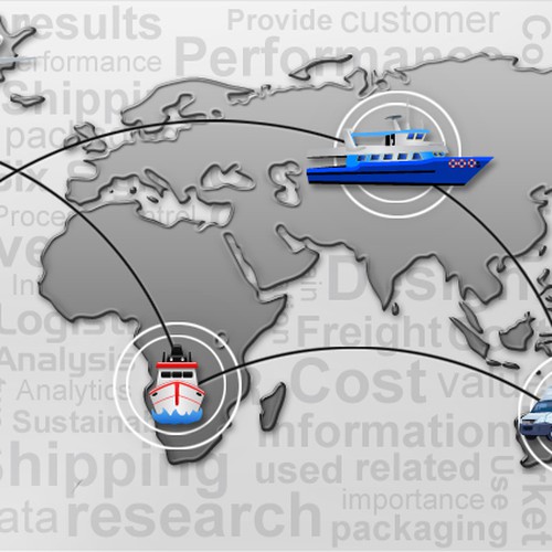 Custom Linkedin Background of WordCloud and World Map | Social media ...