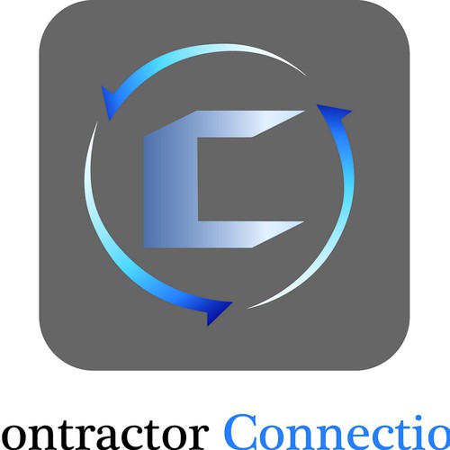 Contractor Connnection Logo Wide open no restrictions! | Logo Design ...