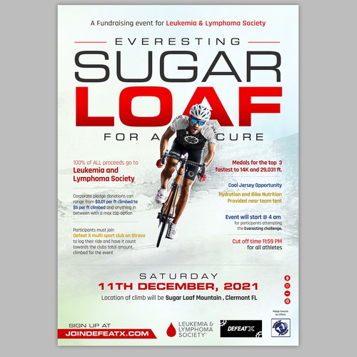 Designs | Leukemia & Lymphoma Society fundraising event | Postcard ...