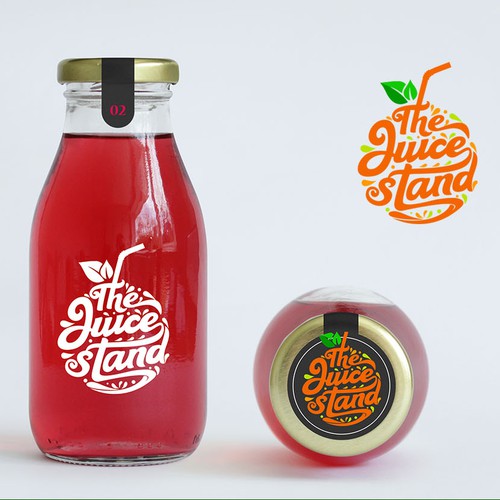 Designs | Design a FRESH logo for "The Juice Stand" | Logo design contest