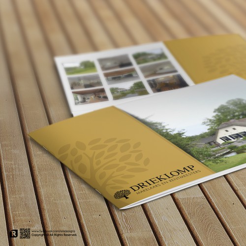 Sales brochure for exclusive country houses and villa's | Brochure contest