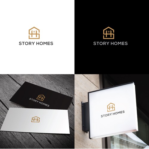 Design a logo that tells a story... Story Homes Residential Home LOGO ...