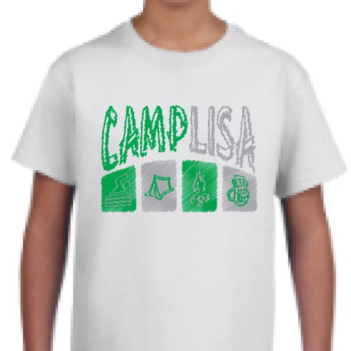 Girls Summer Camp T-Shirt | T-shirt contest