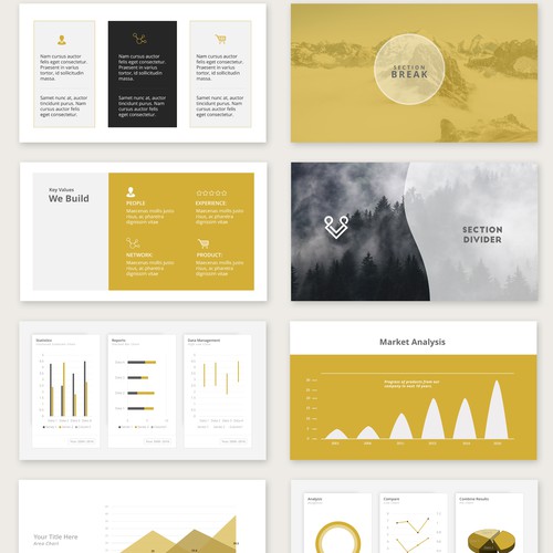 Who can design a modern catchy and interesting PPT template ...