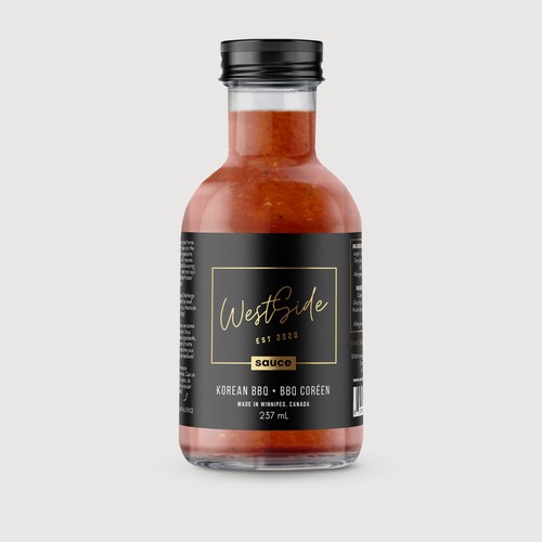 Designs | Westside Craft Sauces Label Design | Product label contest