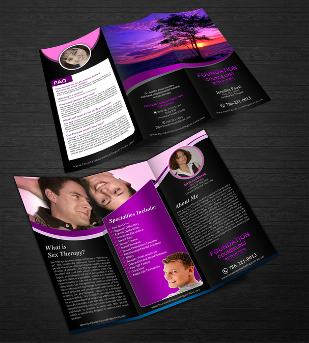 Counseling And Sex Therapy Brochure Brochure Contest