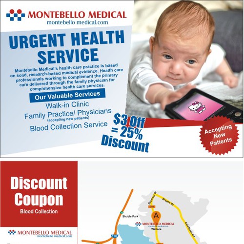 Designs | Eye Catching Advertising Insert for a Medical Clinic | Other ...