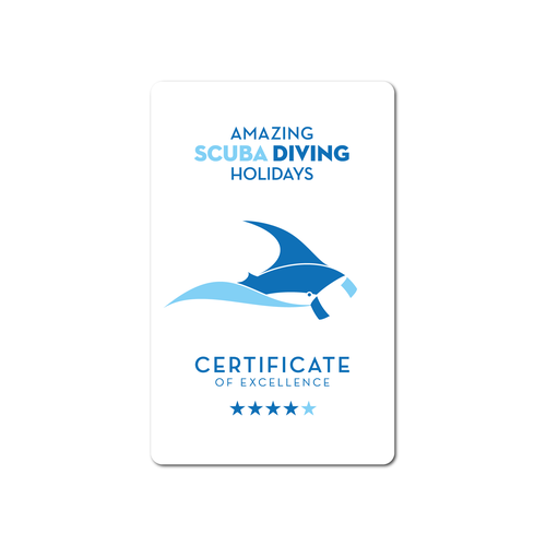Certificate Design (Amazing Scuba Diving Sites) | Other design contest