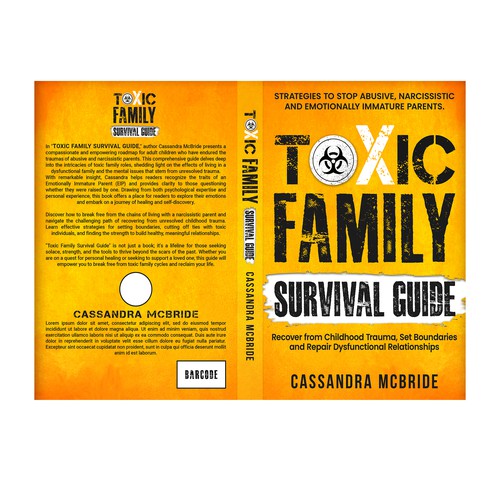 Designs | Book Cover Design for "Toxic Family Survival Guide" | Book ...