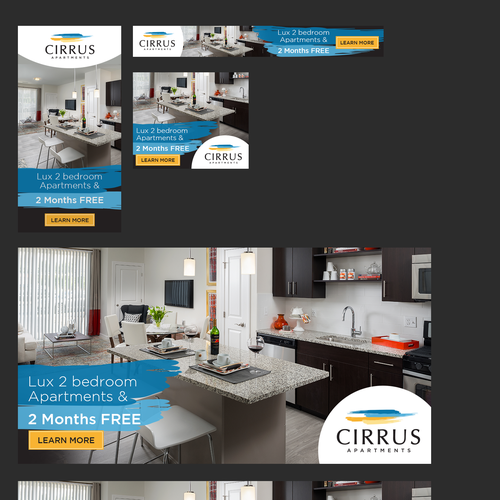 Designs | Lux Apartment Banner Ad Contest | Banner ad contest