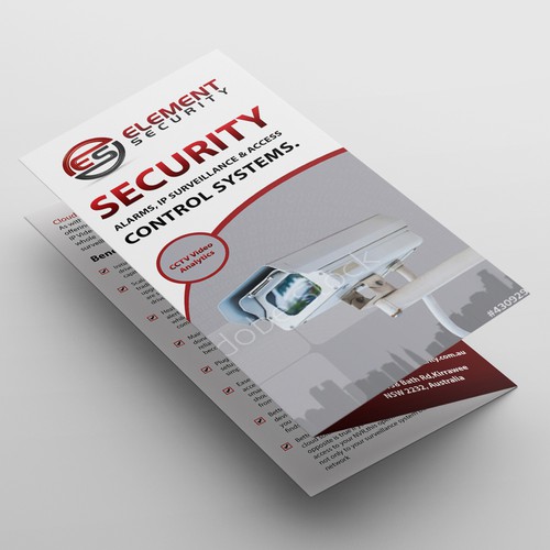 A4 Brochure Design - Security company - plenty work to follow for the ...