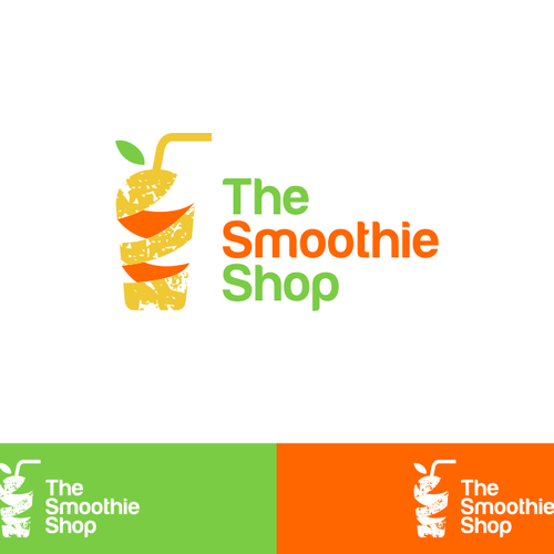 Create a fun logo and website template for our new Smoothie Shop ...