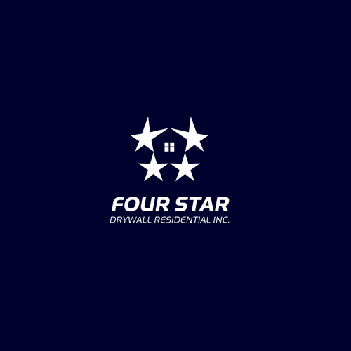 Redesign Four Star Drywall Residential's Logo | Logo design contest