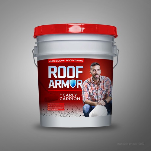 Designs | New Influencer Endorsed Roof Sealer | Product packaging contest