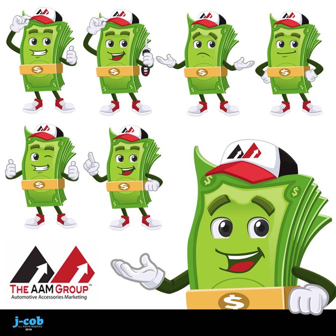 AAM's money man | Character or mascot contest