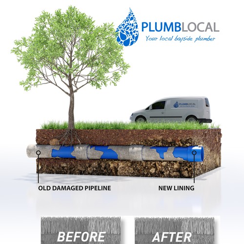 Designs | Flyer For Plumbing Pipe Relining | Illustration or graphics ...
