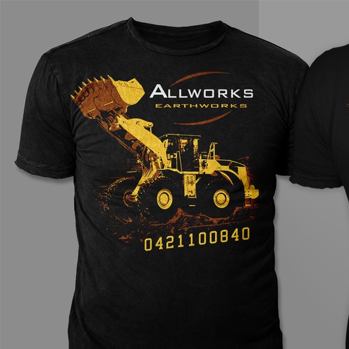 Design a tough and mean designs for excavation company | T-shirt contest