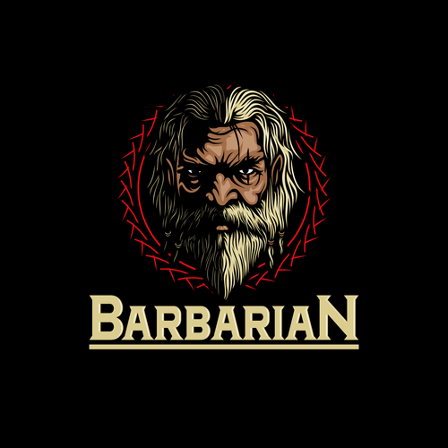 Kickass opportunity to design a barbarian theme logo | Logo design contest