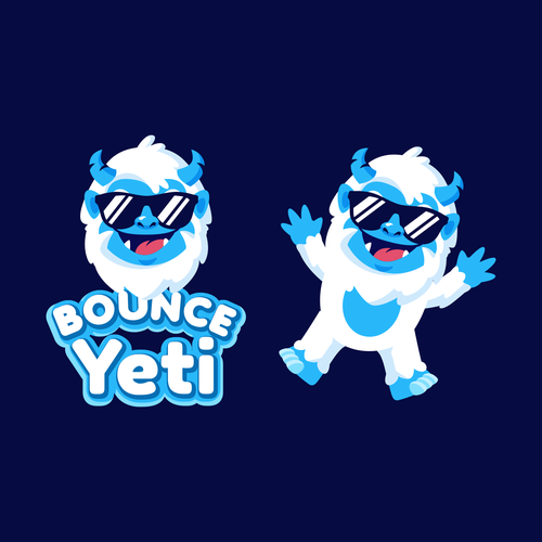 Designs | Fun Yeti Logo for Party Rental Company | Logo design contest