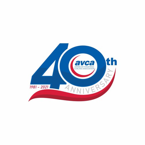 Designs | AVCA 40th Anniversary Logo | Logo design contest