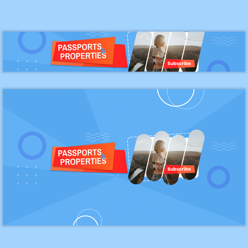 Designs | Passports & Properties -Need Banner for new you tube channel ...
