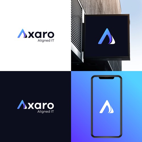 Designs | Axaro - Modern, Fun, Startup IT Brand, going against industry ...