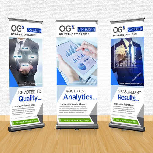 Design the Best Trade Show Standing Banners | Signage contest