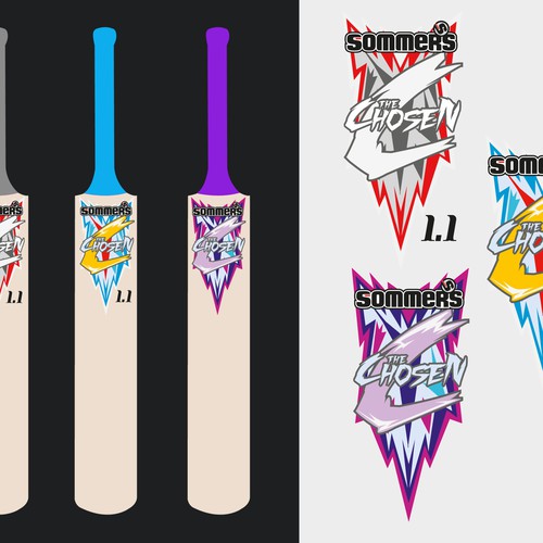 Label design for SOMMERS Cricket bats | Print or packaging design contest
