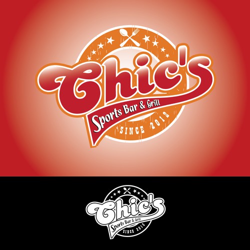 Chic's Sports Bar & Grill needs a new logo | Logo design contest
