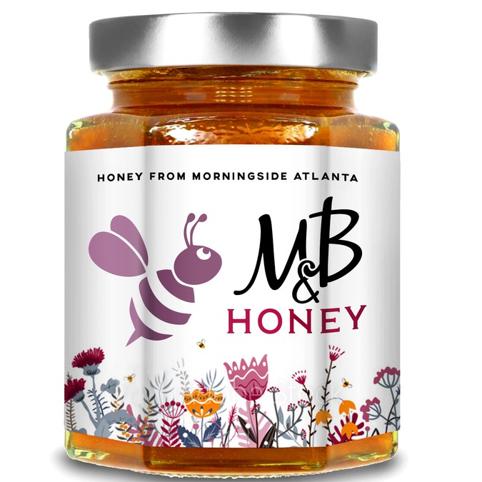 Local Honey Jar Label for Family and Friends! | Product label contest