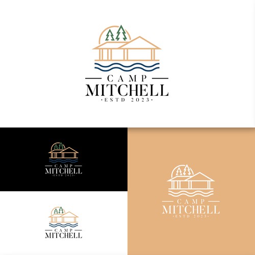 Designs | "Camp Mitchell" logo for family compound | Logo design contest