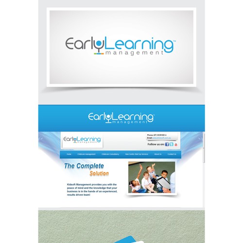 Create a modern exciting new logo for Early Learning Management (ELM ...