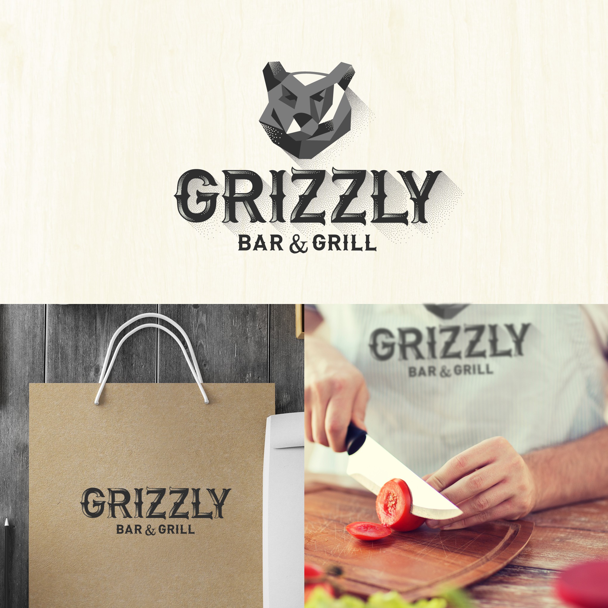 Grizzly Logos - Free Grizzly Logo Ideas, Design & Templates