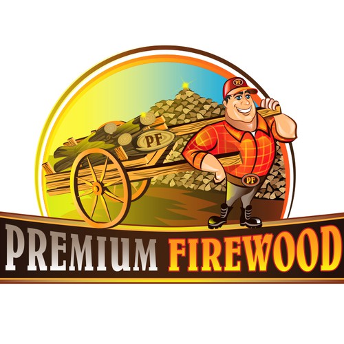 Create a eye catching logo for our firewood business | Logo design contest