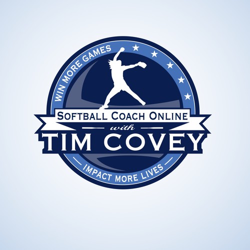 Softball Coach Online Logo. Creating a Logo for a brand that provides ...