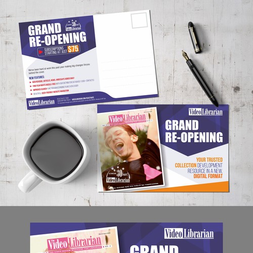 Designs | Eye-catching Postcard design to be mailed to librarians ...