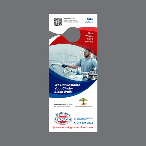 Designs | Washington RetroFoam Door Hanger 1 | Postcard, flyer or print ...