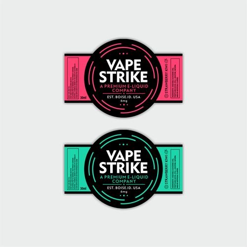 Create a attractive label for a consumable product line | Product label ...