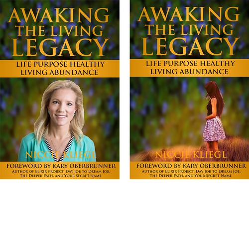Create a Nonfiction Book Cover with potential for 2 other follow-up ...