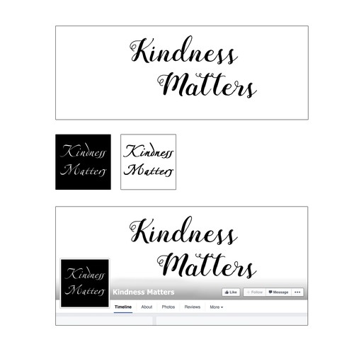 Easy Facebook Page cover for Kindness Matters ! | Facebook cover contest