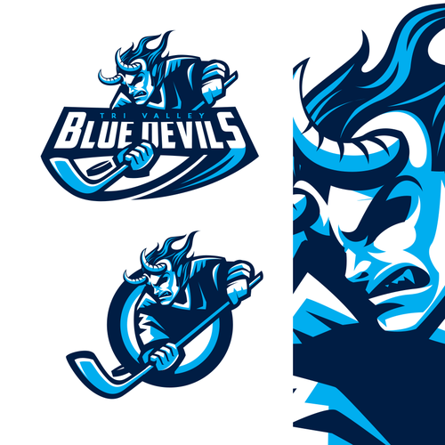 Blue Devil Hockey Logos