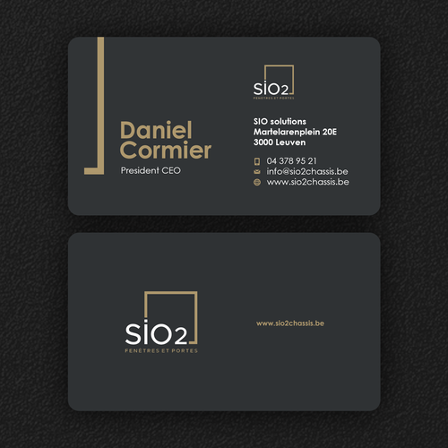 Designs | SIO2 Business cards | Business card contest