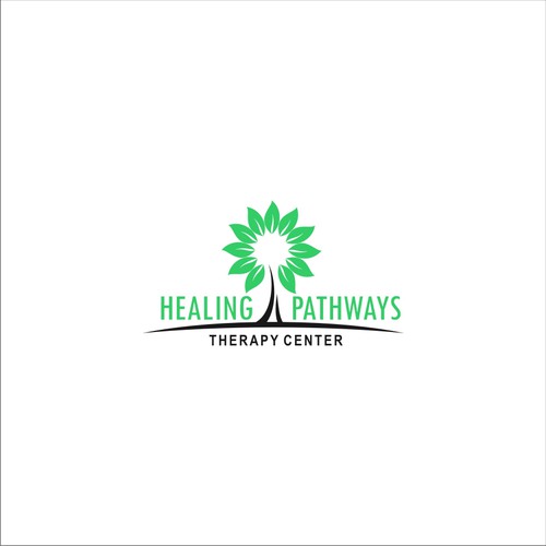 Create a simple tree/path image for Healing Pathways Therapy Center ...