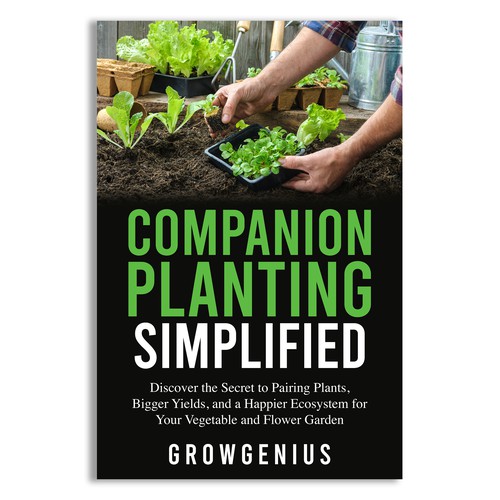 Designs | Companion planting book cover that grabs attention and ...