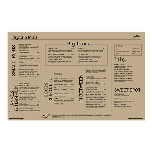 Designs | Refresh Menu Design for Local Wood Fired Kitchen | Menu contest